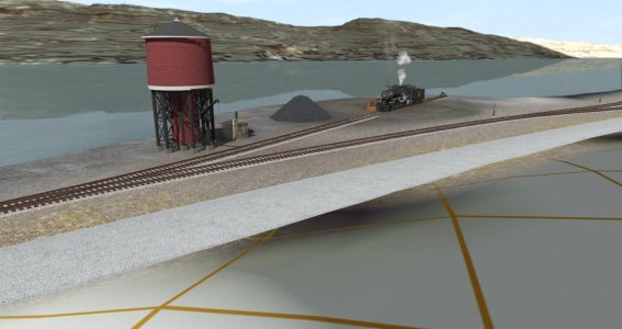 DEM options for route creation. | Trainz