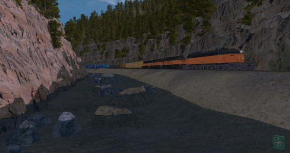 Western Trainz 16 Mile Canyon: Eagles Nest and Francis (updated) | Trainz